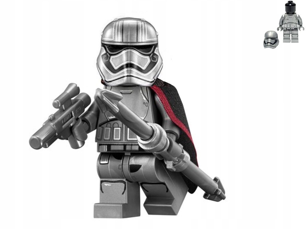 Купить LEGO STAR WARS - Капитан Фазма + бластер! 75103: отзывы, фото и ...