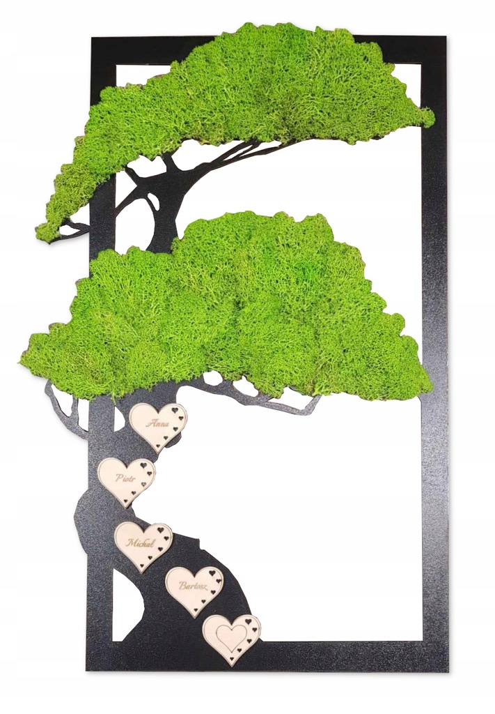 DRZEWO ŻYCIA RODZINA IMIONA mech CHROBOTEK OBRAZ DZIEŃ BABCI Dziadka ...