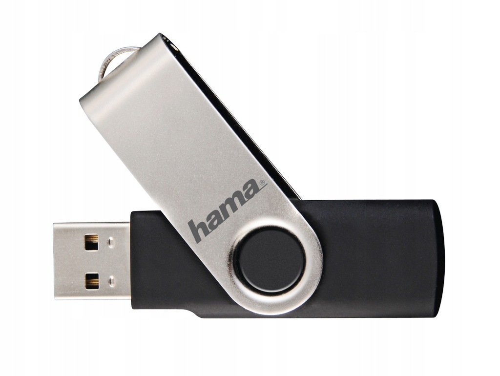 PENDRIVE DYSK FLASH USB 128GB OBROTOWY HAMA ROTATE - 11570650738 ...