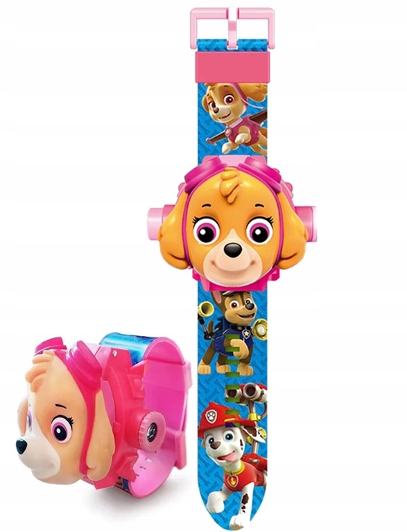 PSI PATROL SKYE WATCH RYSUNEK 3D Z PROJEKTOREM - 14700779215 ...