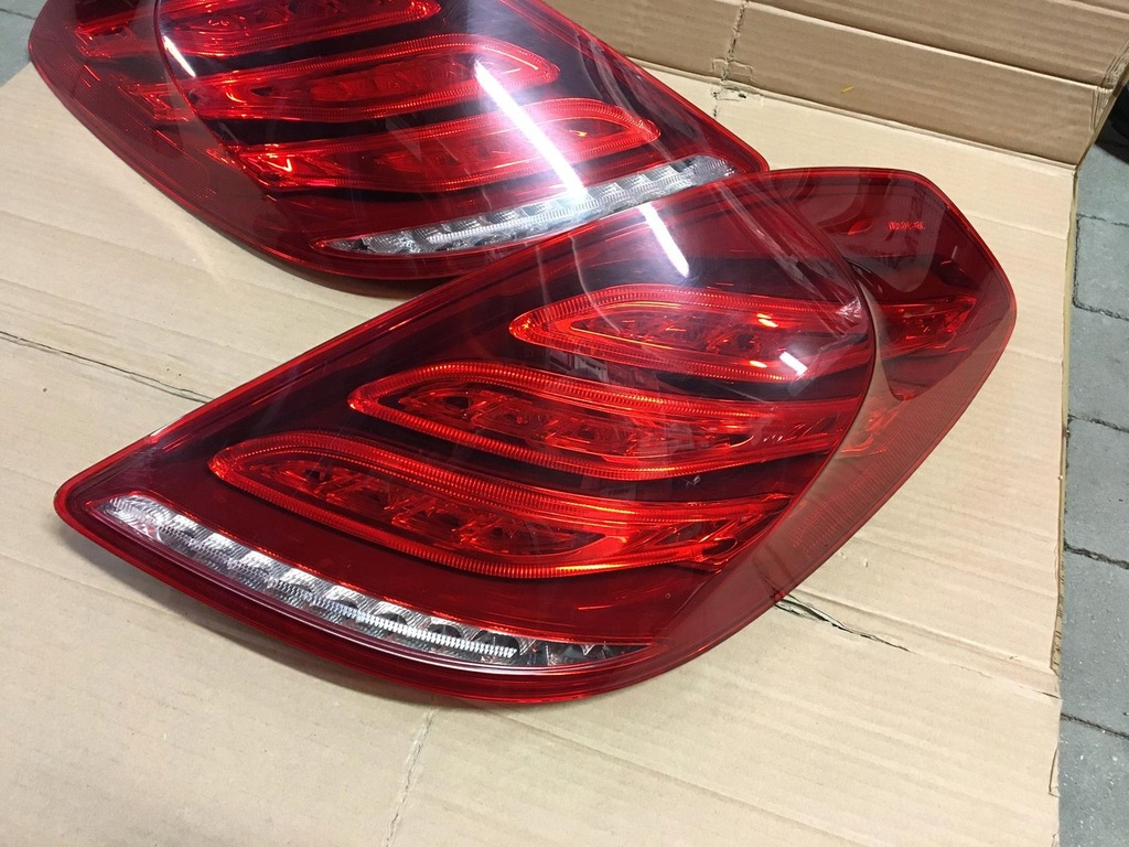 MERCEDES S KLASA W222 222 LAMPA LAMPY KOMPLET USA - 11534941524 ...