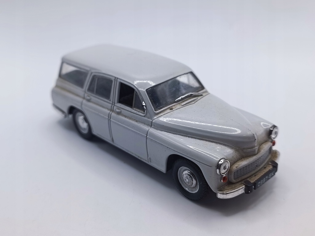 MODEL SAMOCHODU SAMOCHÓD WARSZAWA 203 KOMBI PRL UNIKAT - 14827714064 ...