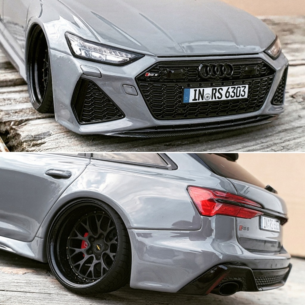1:18 Audi RS6 C8 Avant Rotiform LSR 22 2019 Custom - 12998235471 ...