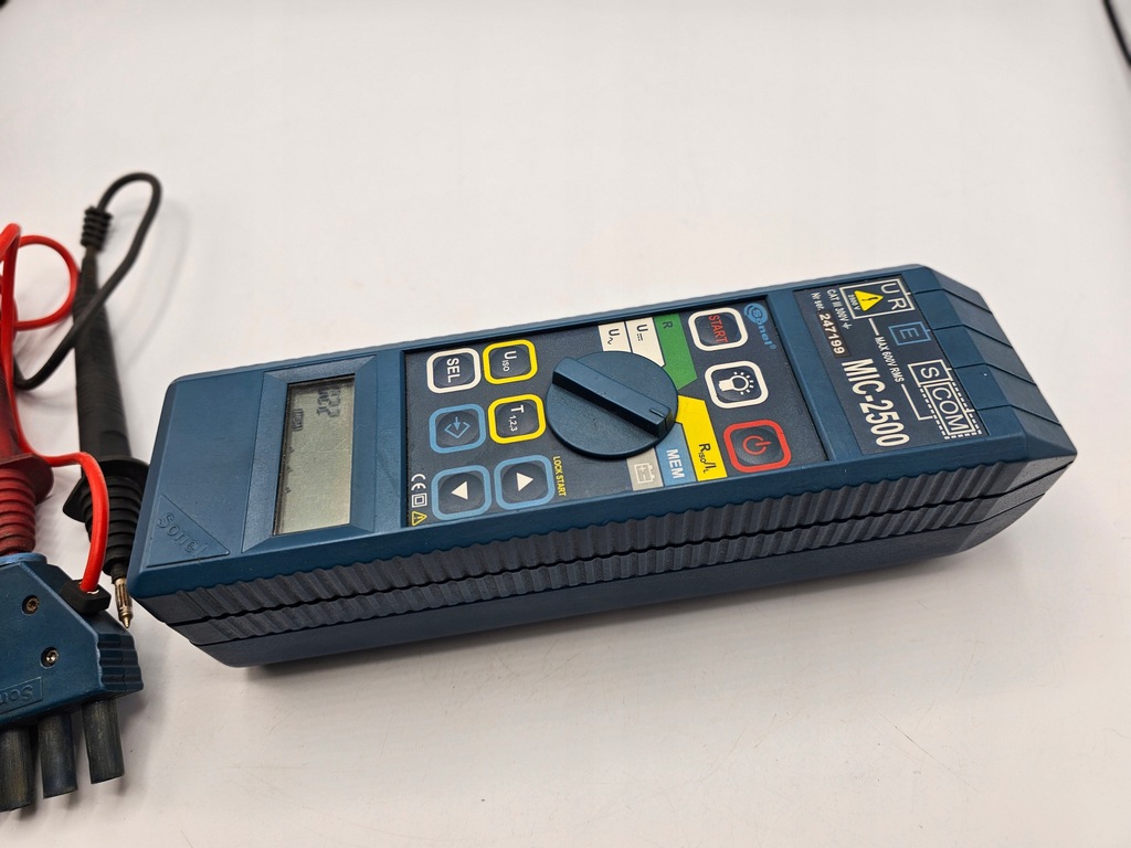 Sonel Miernik rezystancji izolacji MIC-2500 - 13791991824 - oficjalne archiwum Allegro