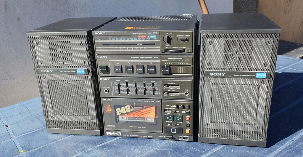 Sony FH-3 boombox Przenośny system HiFi (1984) - 13429025959 ...