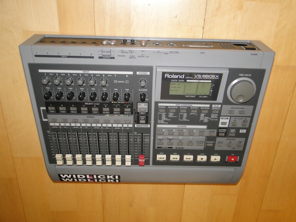 CYFROWE STUDIO NAGRAŃ EFEKT MIKSER ROLAND VS-880EX - 13347002091 - oficjalne archiwum Allegro
