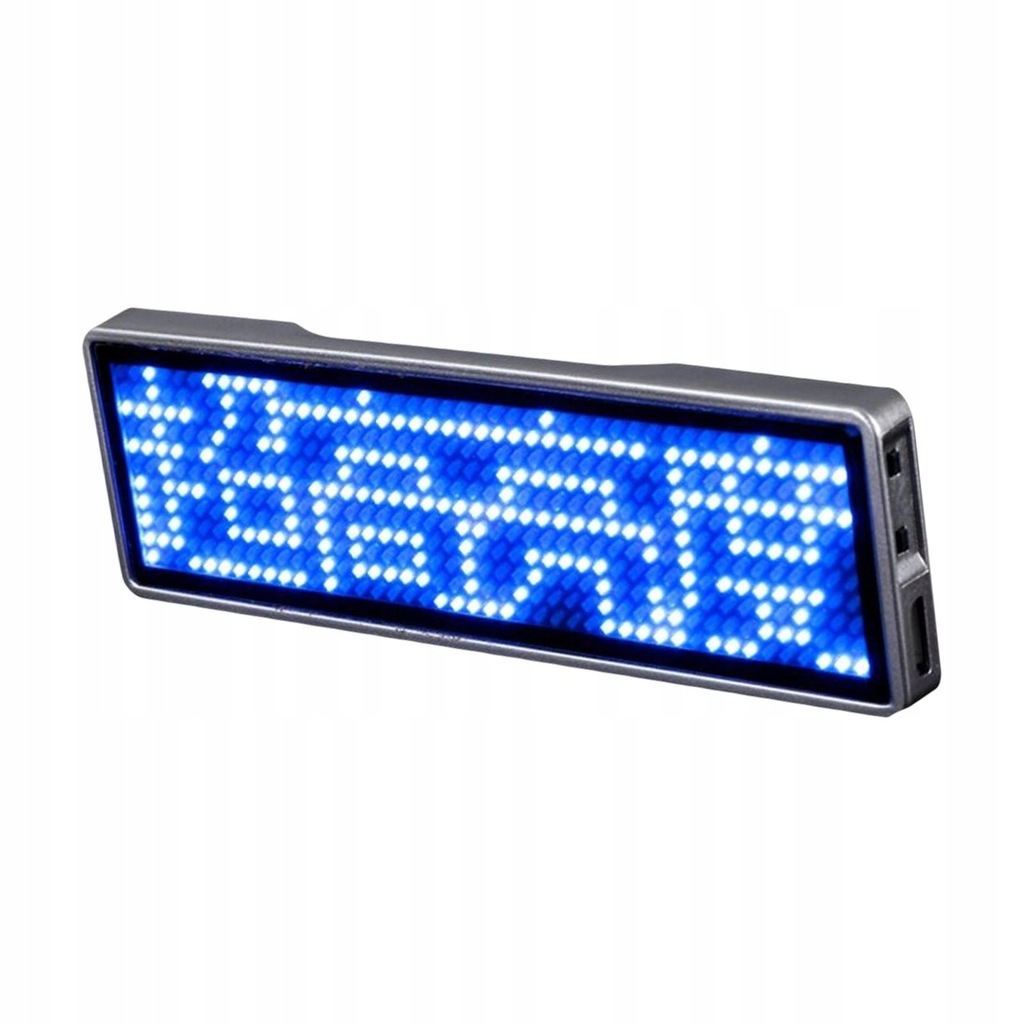 Matrix Display LED Sign Message Board Blue - 13468020793 - oficjalne ...