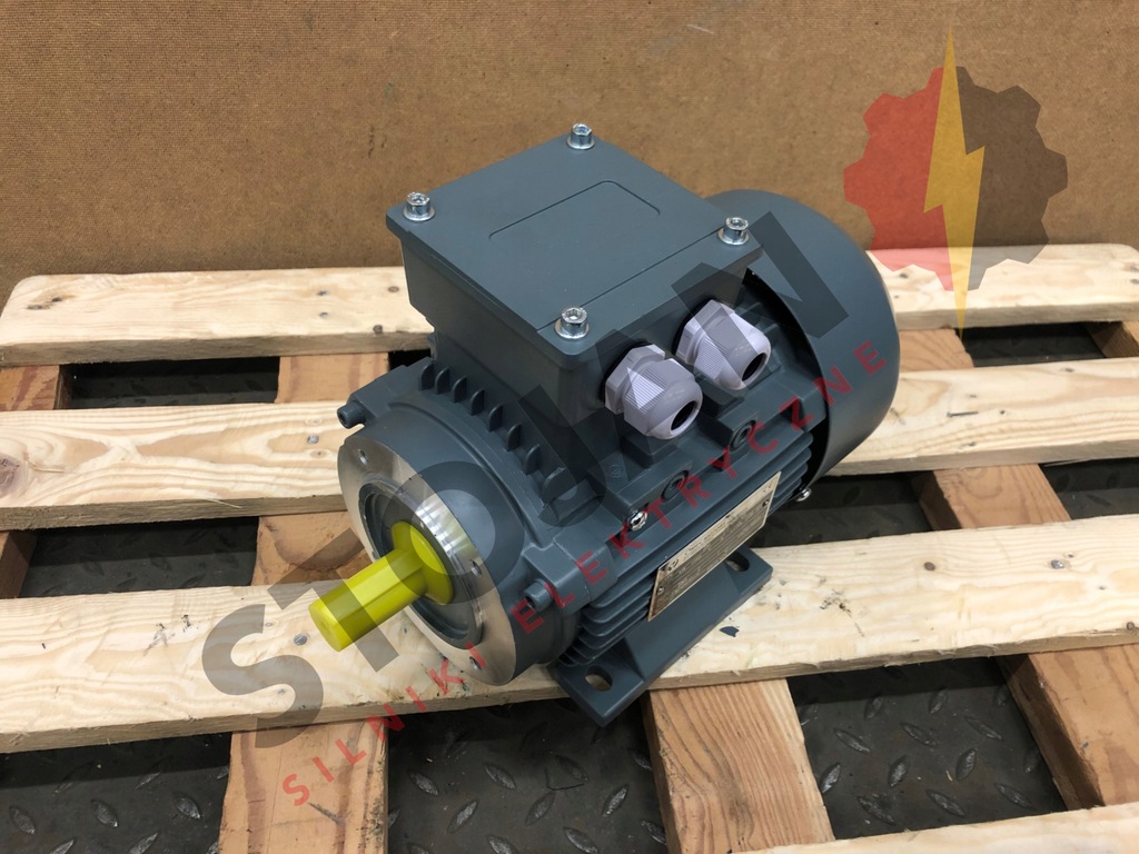 silnik elektryczny 0,75kW 2900obr. 3fazowy 71B34 - 12426441706 - oficjalne archiwum Allegro