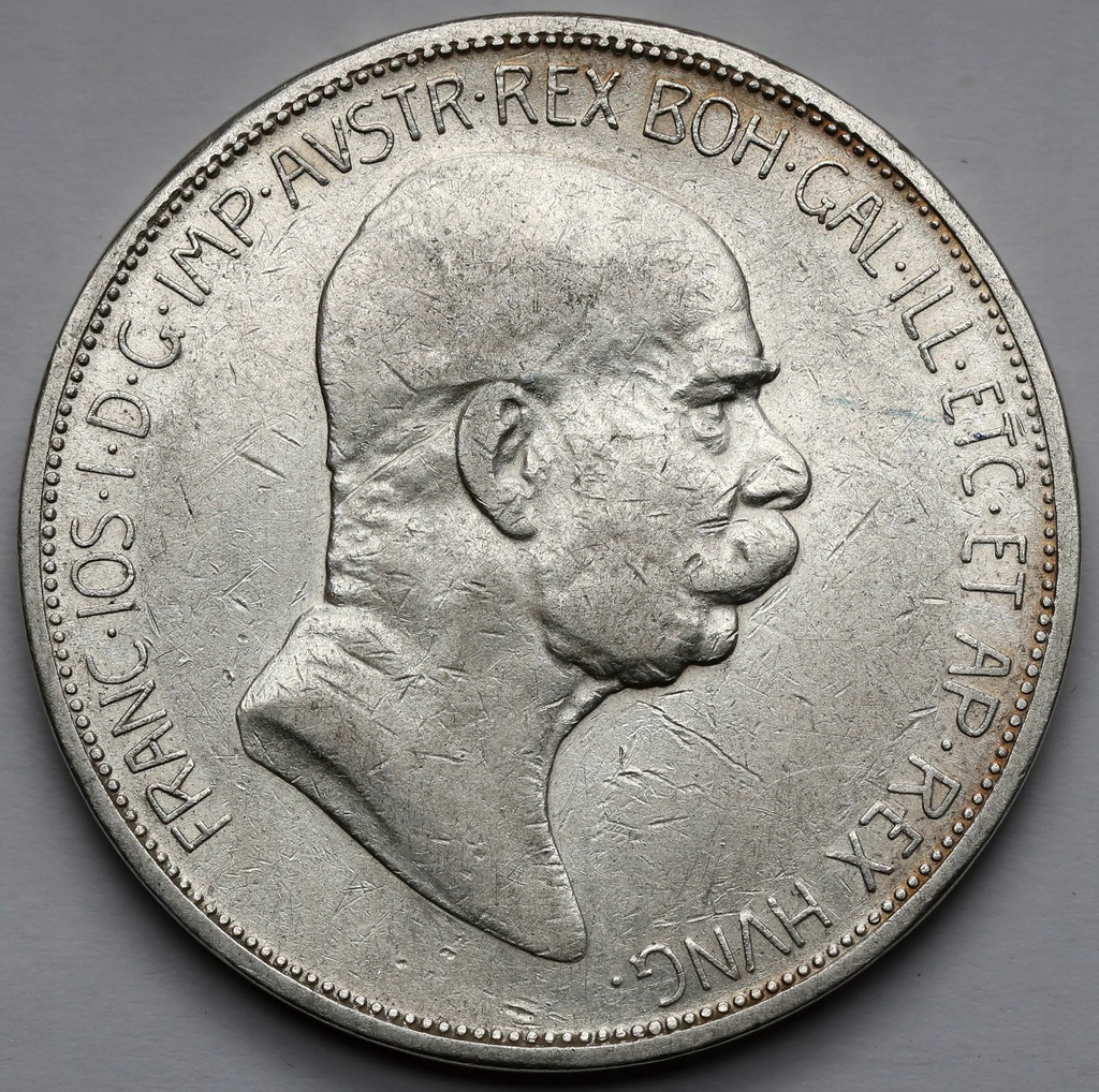 2161. Austro-Węgry, 5 koron 1909 - 13805424457 - oficjalne archiwum Allegro