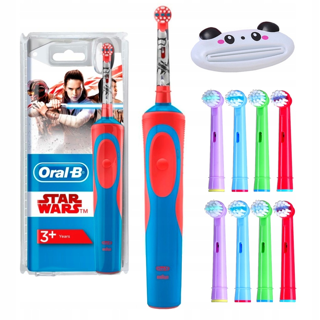 Oral-B Szczoteczka Elektryczna Dla Dzieci Zestaw - 10814443696 - oficjalne archiwum Allegro