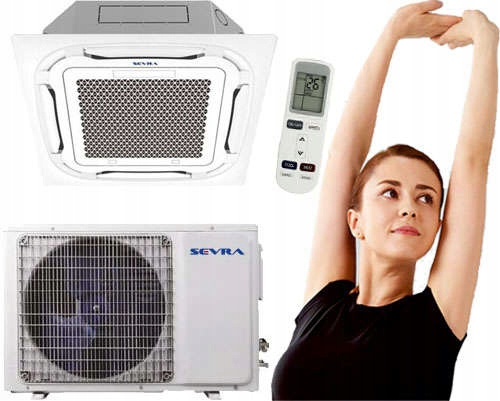 KLIMATYZATOR KASETONOWY LCAC SEV-42CAC 12,1 kW - 11874061595 - oficjalne archiwum Allegro