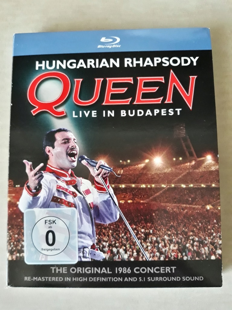 Queen - Hungarian Rhapsody Live in Budapest Limited Bluray + 2CD - 14669208090 - oficjalne ...