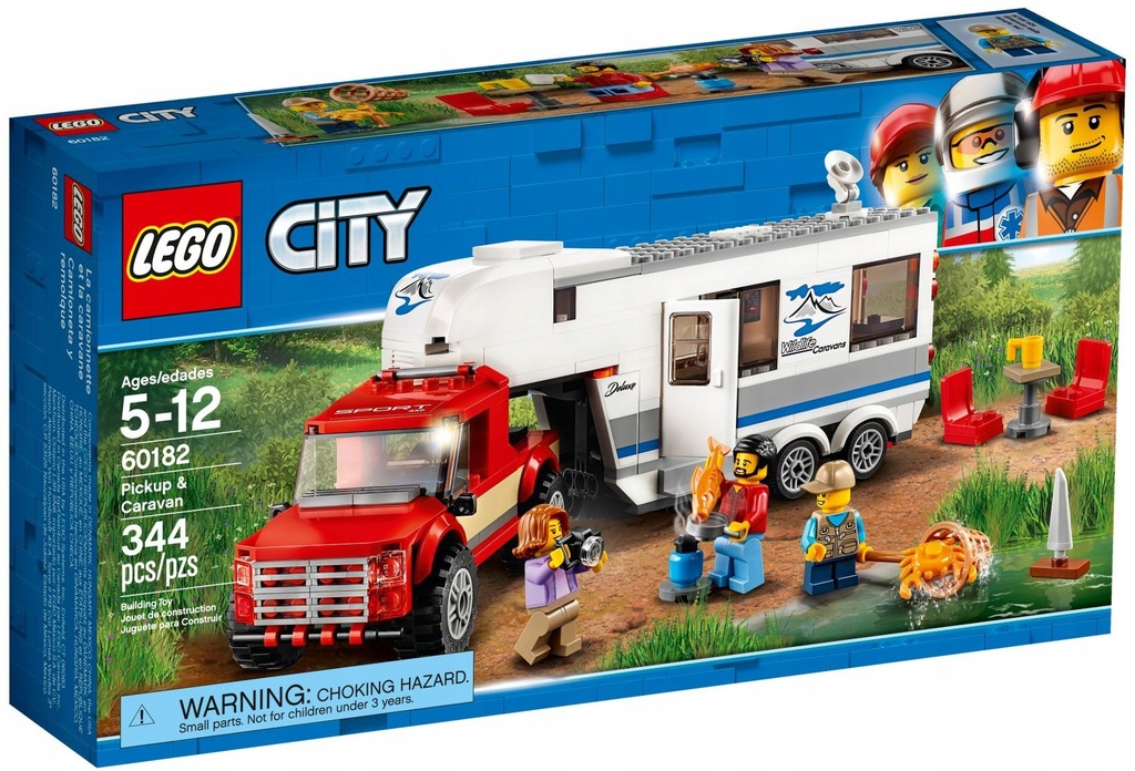 LEGO CITY 60182 CAMPER KAMPER PRZYCZEPA KEMPINGOWA - 9842534476 ...
