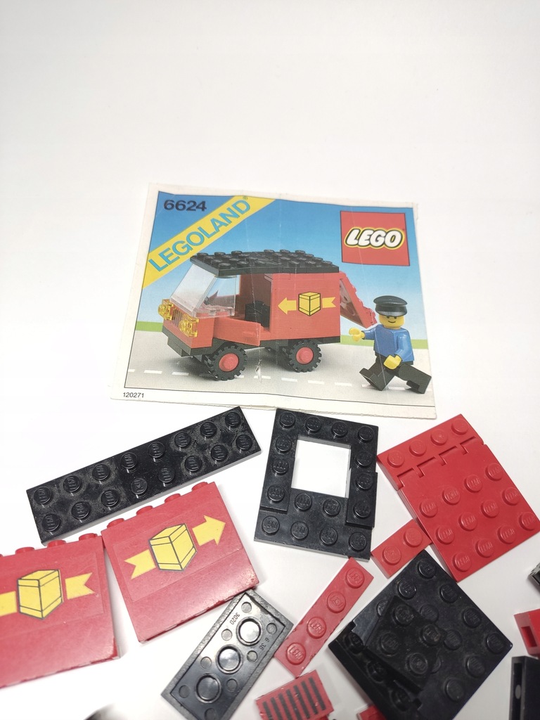 LEGO 6624 Delivery Van 1983 z instrukcją - 13312576575 - oficjalne ...