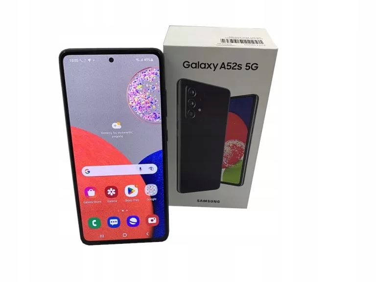 SAMSUNG GALAXY A52S 5G 6GB/128GB 6,5" GW! - 12952261194 - oficjalne archiwum Allegro