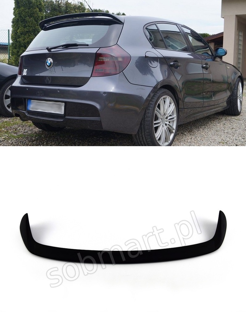 BMW 1 E81 E87 04-11 spoiler daszek lotka TUNING - 8726157147 ...