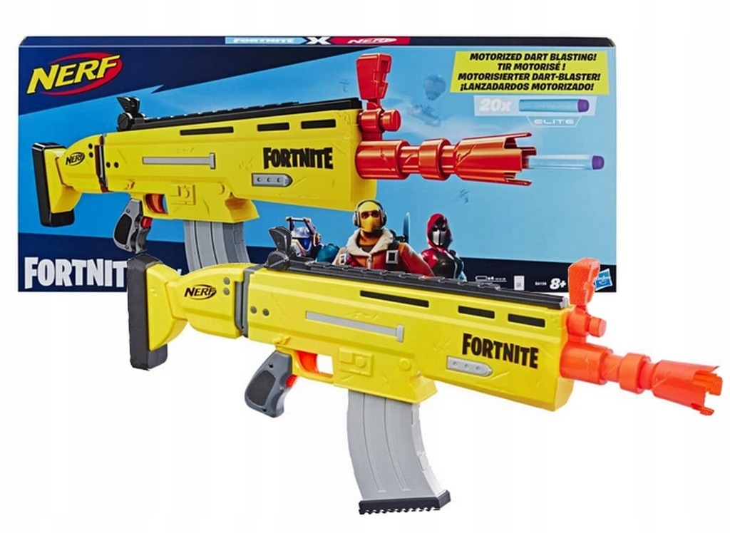 NERF FORTNITE KARABIN SCAR AR-L E6158 - 15558531526 - oficjalne ...