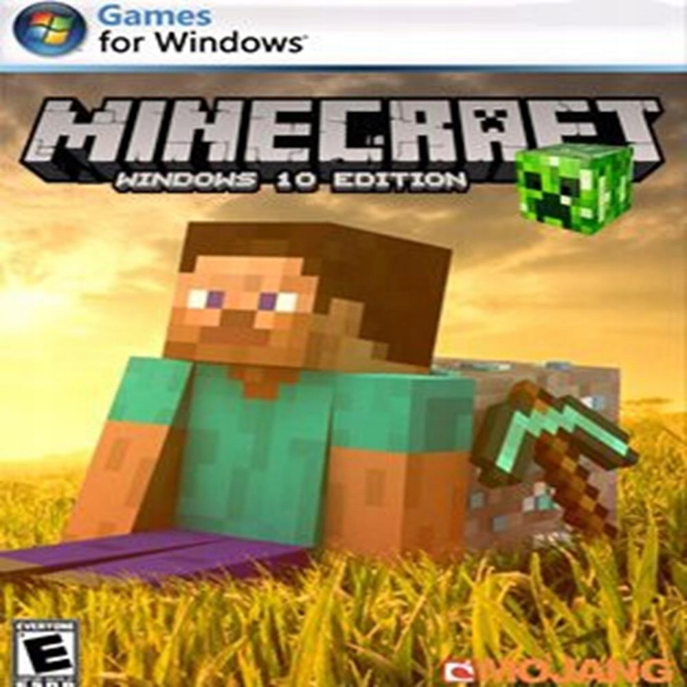 MINECRAFT PC WINDOWS 10 EDITION NOWA PEŁNA WERSJA - 7428604811 ...