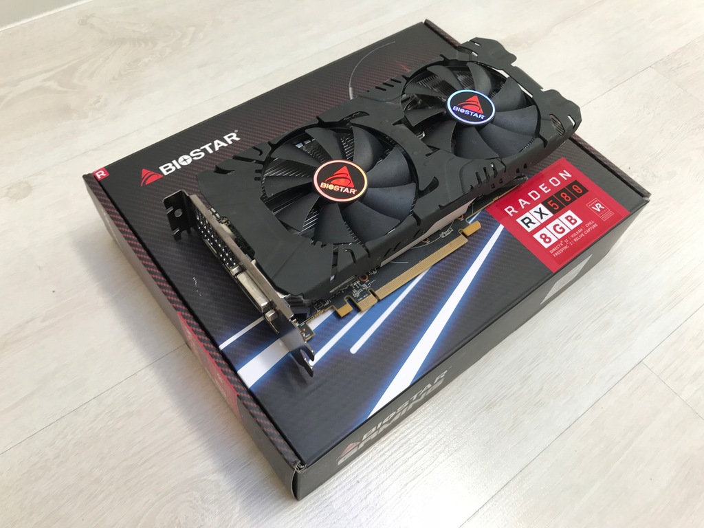 Karta graficzna Biostar RX580 8 GB - 13524679158 - oficjalne archiwum ...