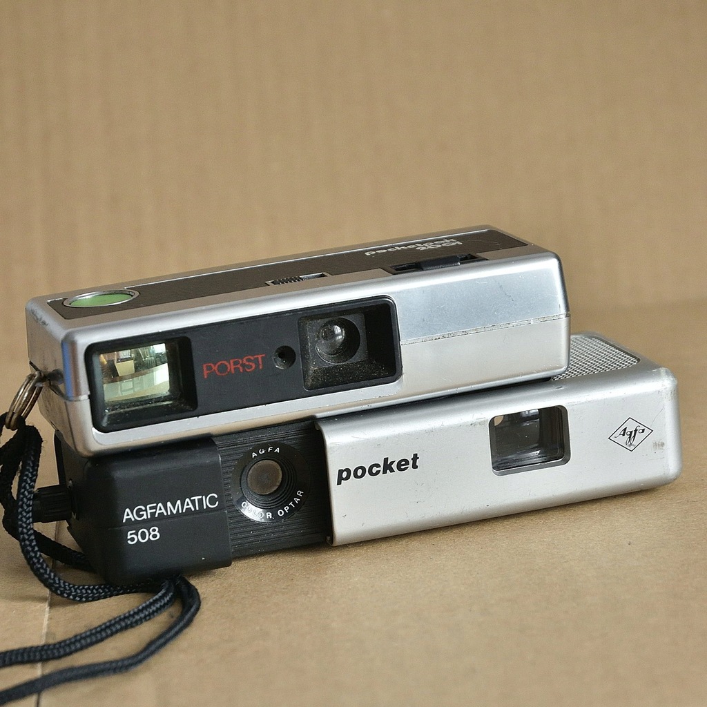 Zestaw aparatów fotograficznych Agfamatic 110 inne - 10651765593 - oficjalne archiwum Allegro