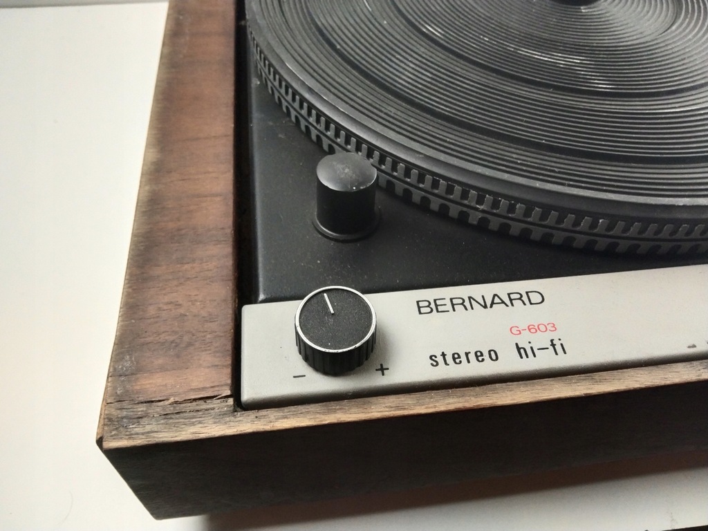 Gramofon Unitra BERNARD G-603FS brązowy - 14963141847 - oficjalne ...