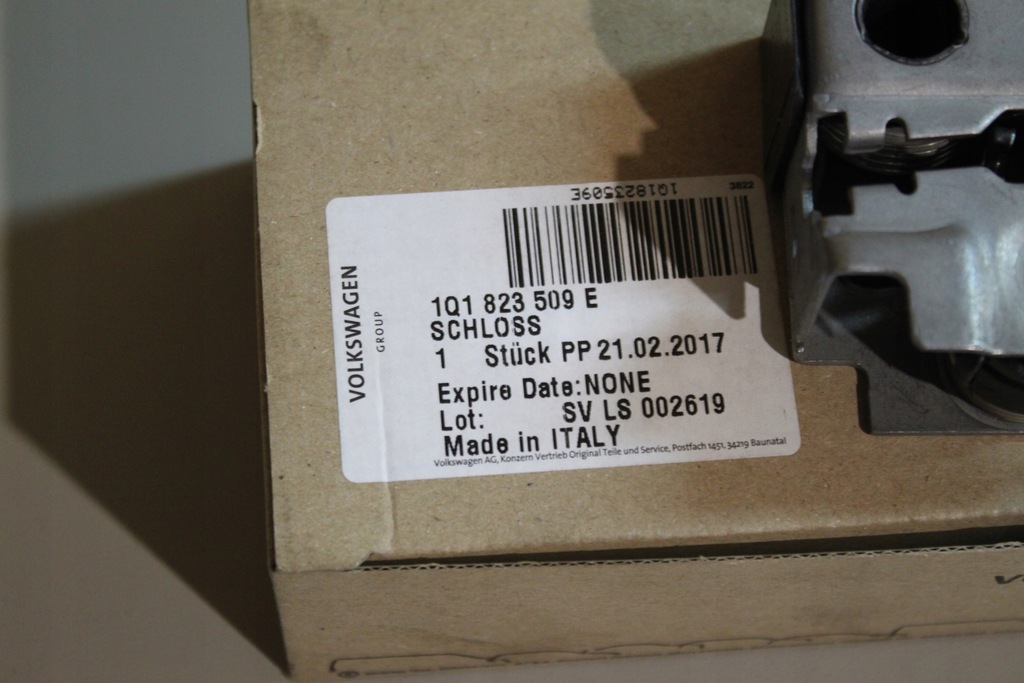 VW T5 7E0 843 603 D ZAMEK DRZWI PRZESUWNYCH - 8910311283 - oficjalne ...