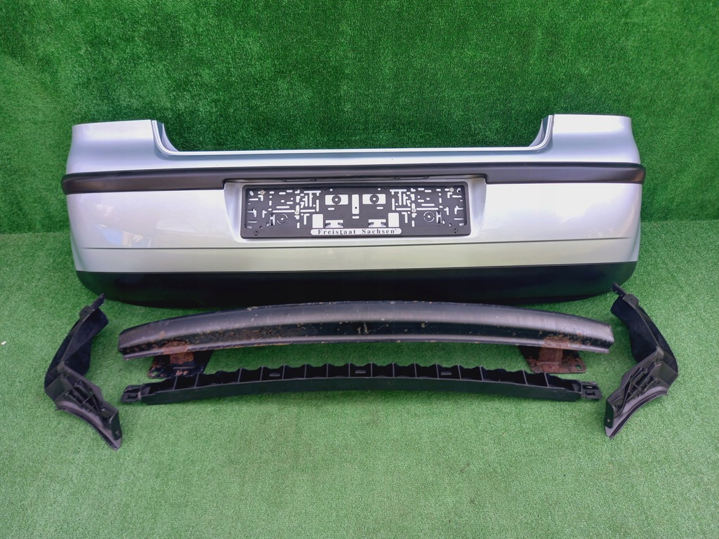 Vw Polo IV 9N 01-05 LA7W okular zderzak tylny belka ślizgi komplet ...