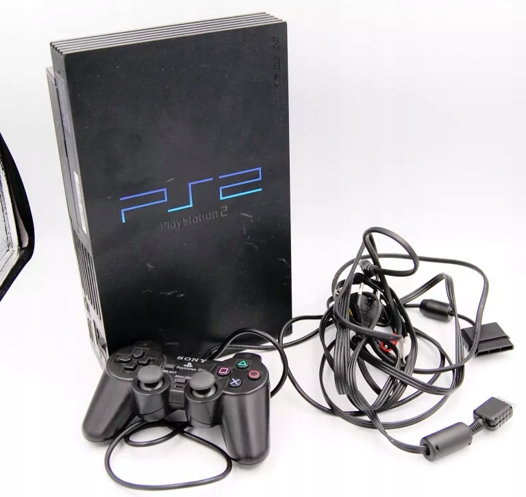 KONSOLA PS2 + PAD - 12604916756 - oficjalne archiwum Allegro