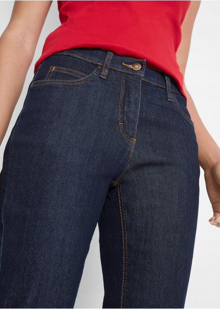 52 Bonprix JEANSY PROSTE - 15152397421 - oficjalne archiwum Allegro