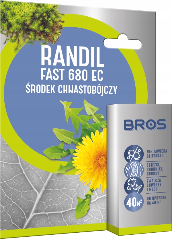 Randil Fast 680 EC zwalcza chwasty i mech 25ml - 12679468466 ...