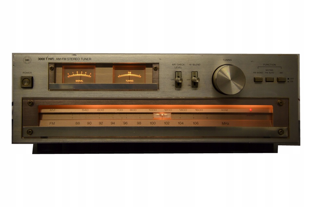 Studio 3000 T HiFi tuner analogowy vintae okazja - 13211520992 ...