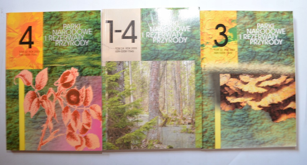 Parki narodowe i rezerwaty przyrody x4 - 13641624367 - oficjalne archiwum Allegro