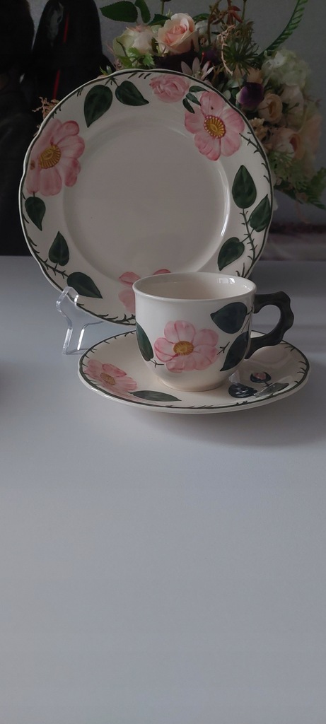 Trio VILLEROY BOCH WILD-ROSE. - 16867023981 - oficjalne archiwum Allegro