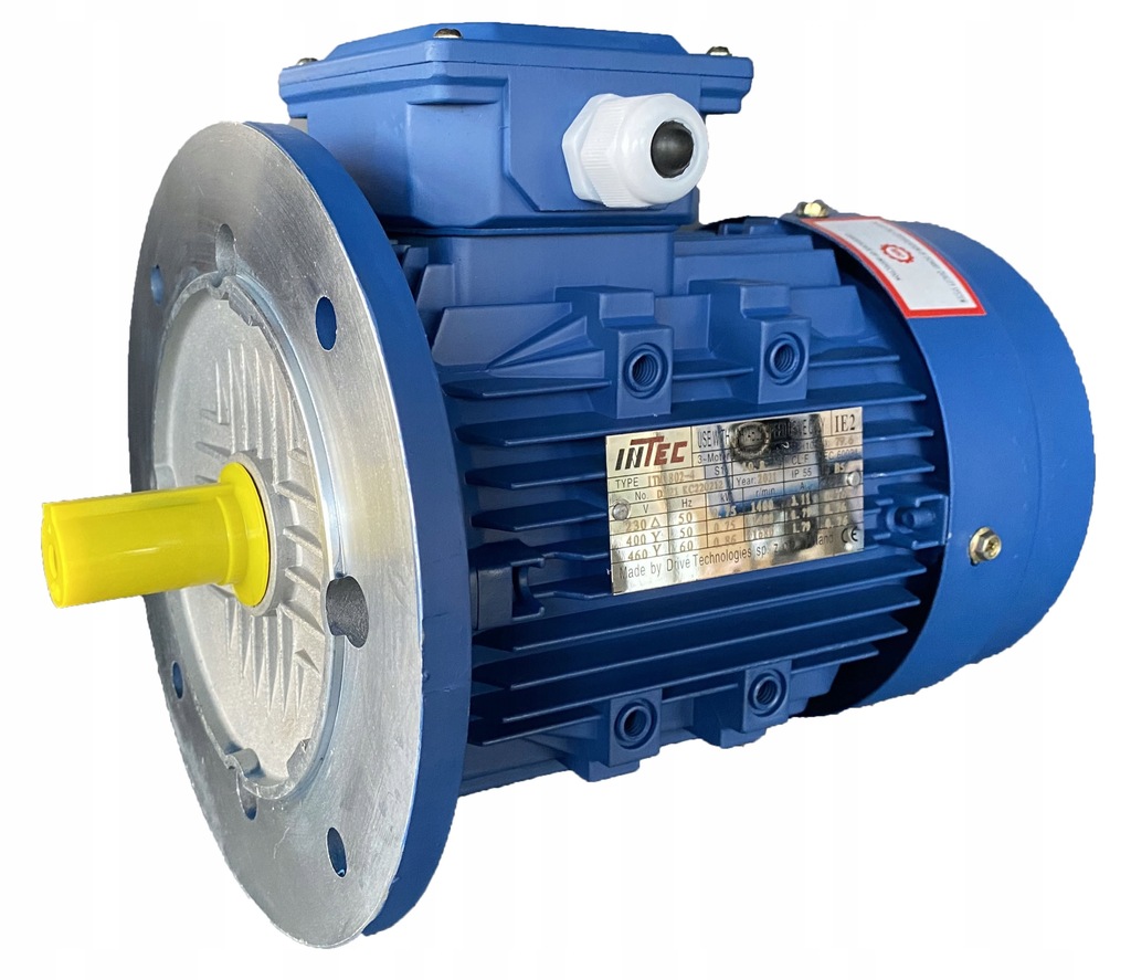 Silnik elektryczny 1,5kW 1400 obr/min. 80 B5 - 10855678619 - oficjalne archiwum Allegro