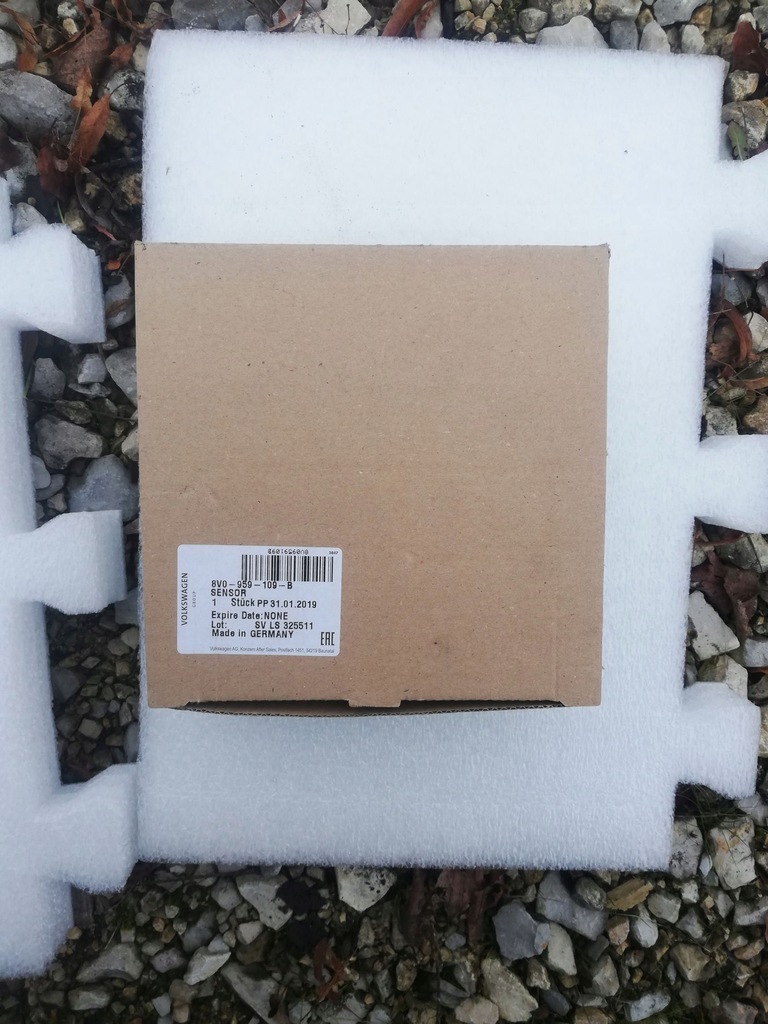 AUDI A3 8V0 CZUJNIK UDERZENIOWY 8V0 959 109 B - 8850847916 - oficjalne ...