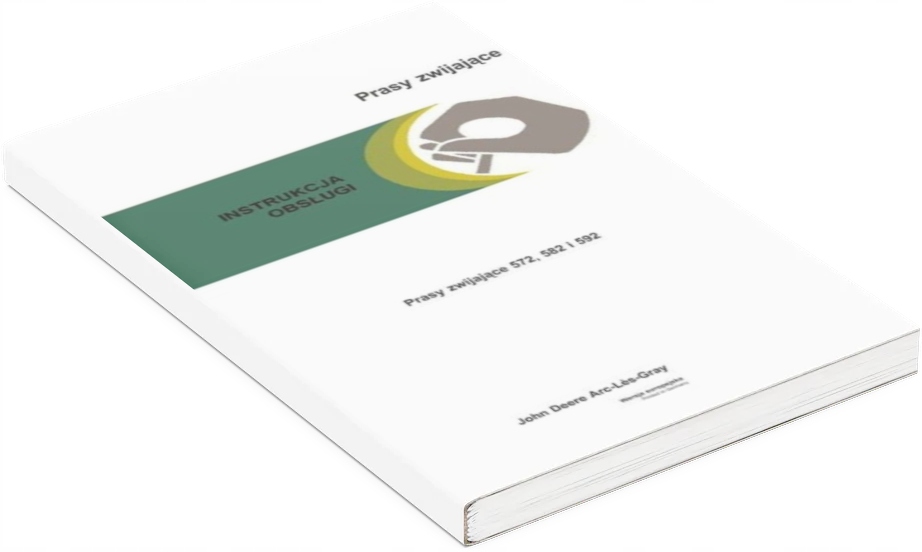 Instrukcja JD 572 582 592 PL John Deere BaleTrak - 10050491745 ...