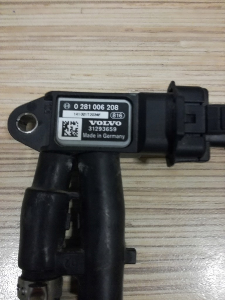 VOLVO V60 CZUJNIK CIŚNIENIA SPALIN DPF 0281006208 - 11858943337 ...
