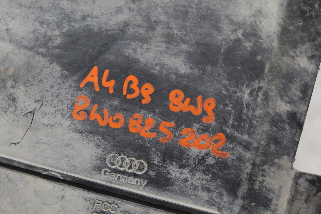 OSŁONA PODWOZIA AUDI A4 B9 8W0 8W9 8W0825202 - 12542549651 - oficjalne ...