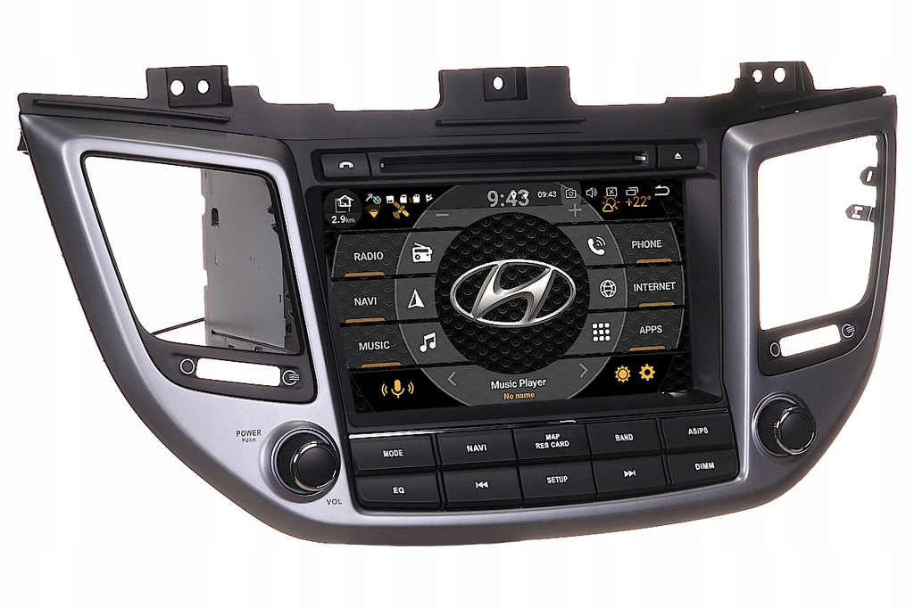 Radio Nawigacja Hyundai IX35 Tucson Android 8+64GB - 11504641162 - oficjalne archiwum Allegro