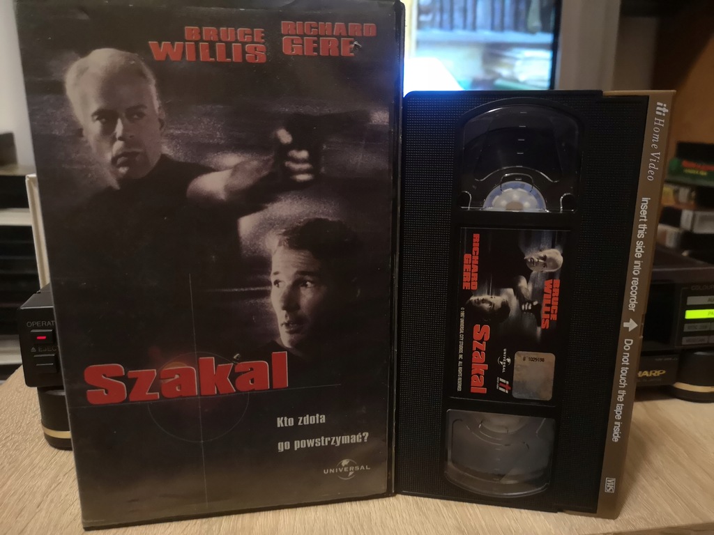 SZAKAL kaseta vhs - 13247669944 - oficjalne archiwum Allegro