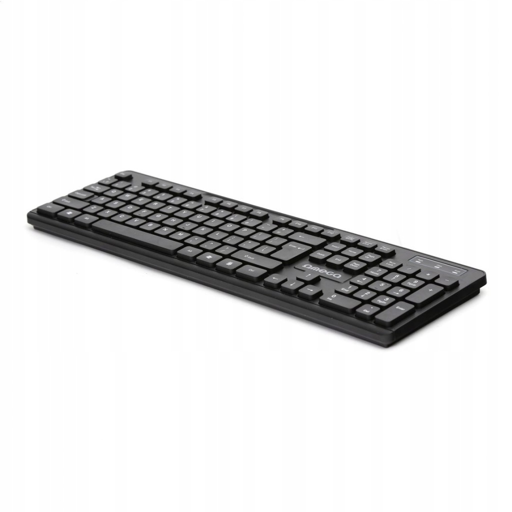 OMEGA KEYBOARD KLAWIATURA PRZEWODOWA USB WIRED BLA - 12896408839 ...