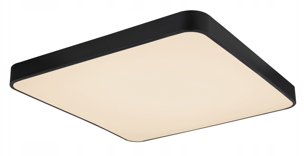 Plafon kwadratowy LEANARA 73 biały, czarny 41755-48B oświetlenie ...