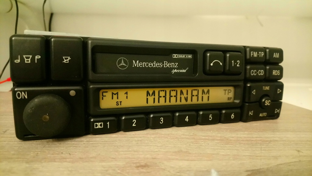RADIO BECKER SPECIAL MERCEDES W124 W140 W208 W210 - 11998517998 ...