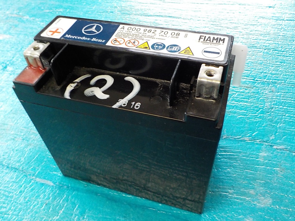 AKUMULATOR WSPOMAGANIA A0009827008 12V 12Ah - 8687496002 - oficjalne ...