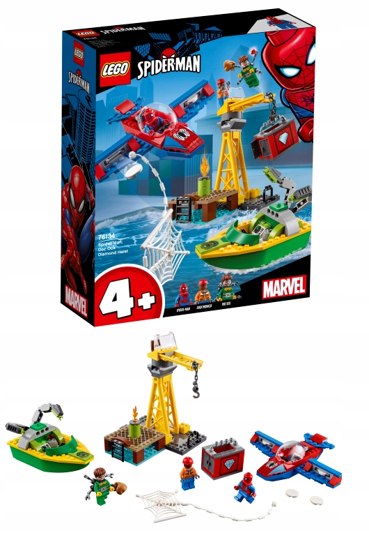 LEGO SPIDERMAN 76134 Doktor Octopus KOSZALIN - 7800415661 - oficjalne ...