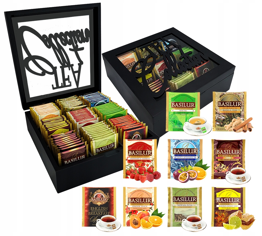 Zestaw herbat MIX SMAKÓW herbaciarka PREZENT 90szt - 13790142725 ...