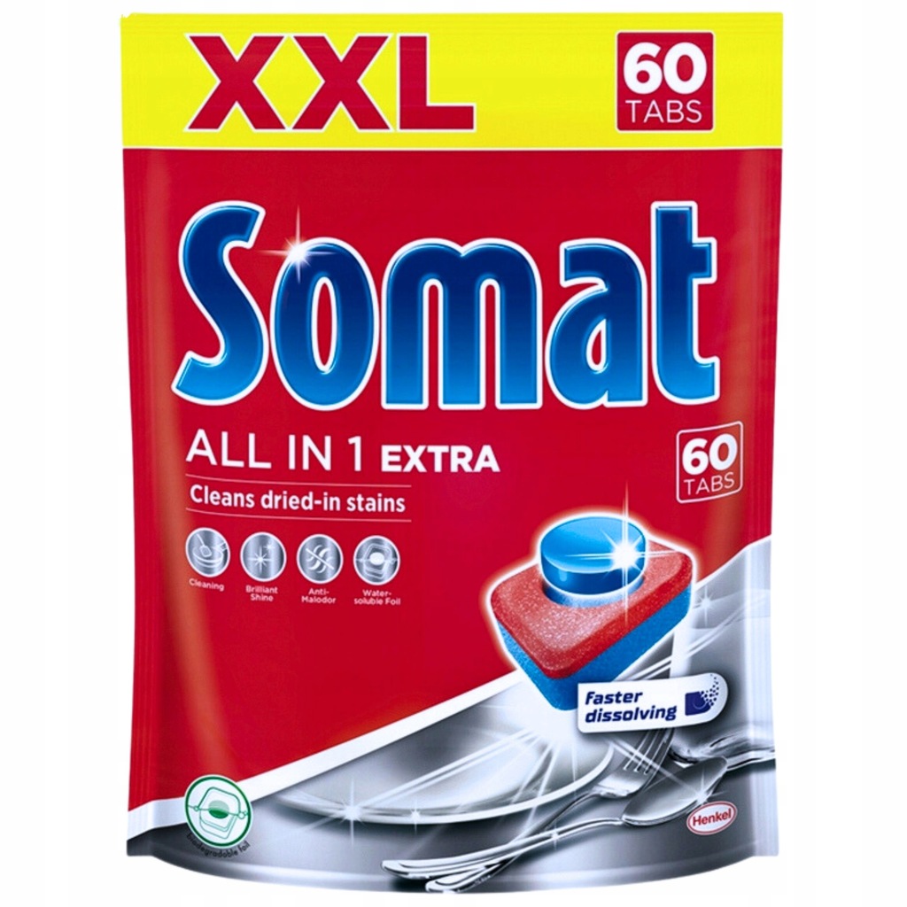 Somat All in 1 Extra Tabletki Giga XXL 60szt - 14270652263 - oficjalne ...