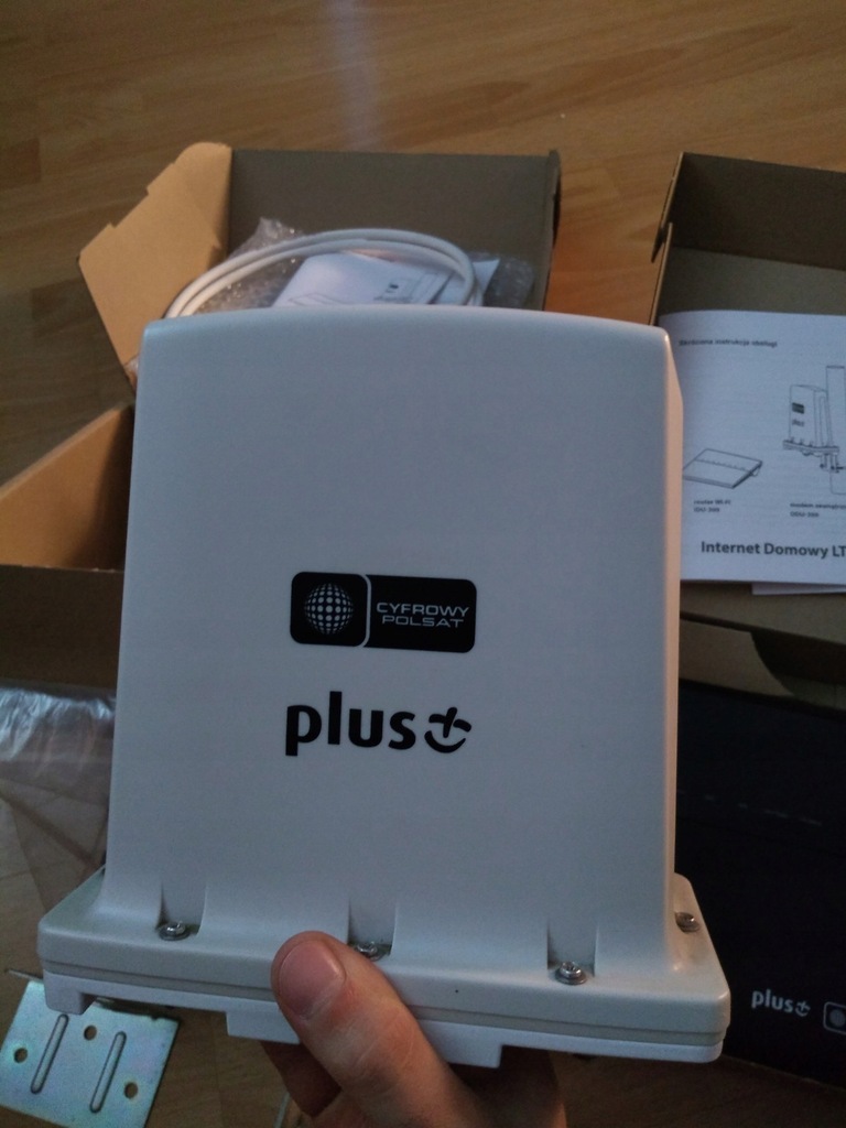 Zestaw ODU IDU 300 modem Wi-Fi LTE - 12460672601 - oficjalne archiwum ...