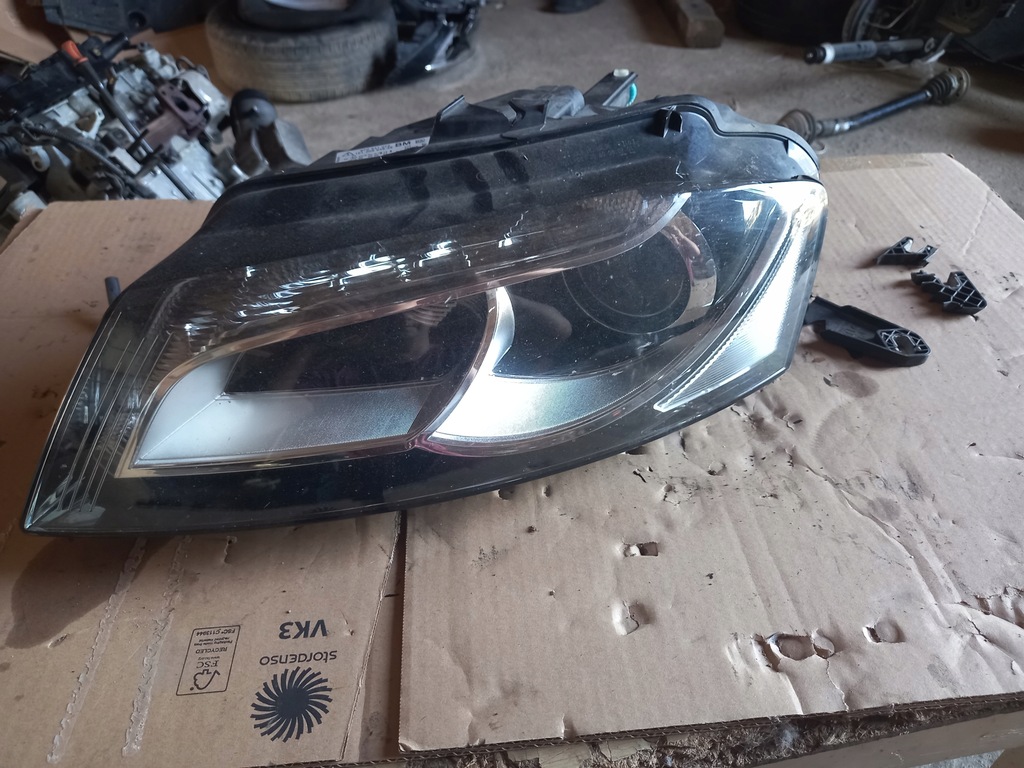 Audi a3 8p 2.0 lift Lampa lewa Xenon led - 12608218957 - oficjalne archiwum Allegro