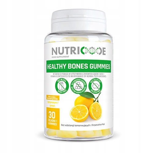 FM NUTRICODE ŻELKI HEALTHY BONES GUMMIES 30SZT - 13643675858 ...